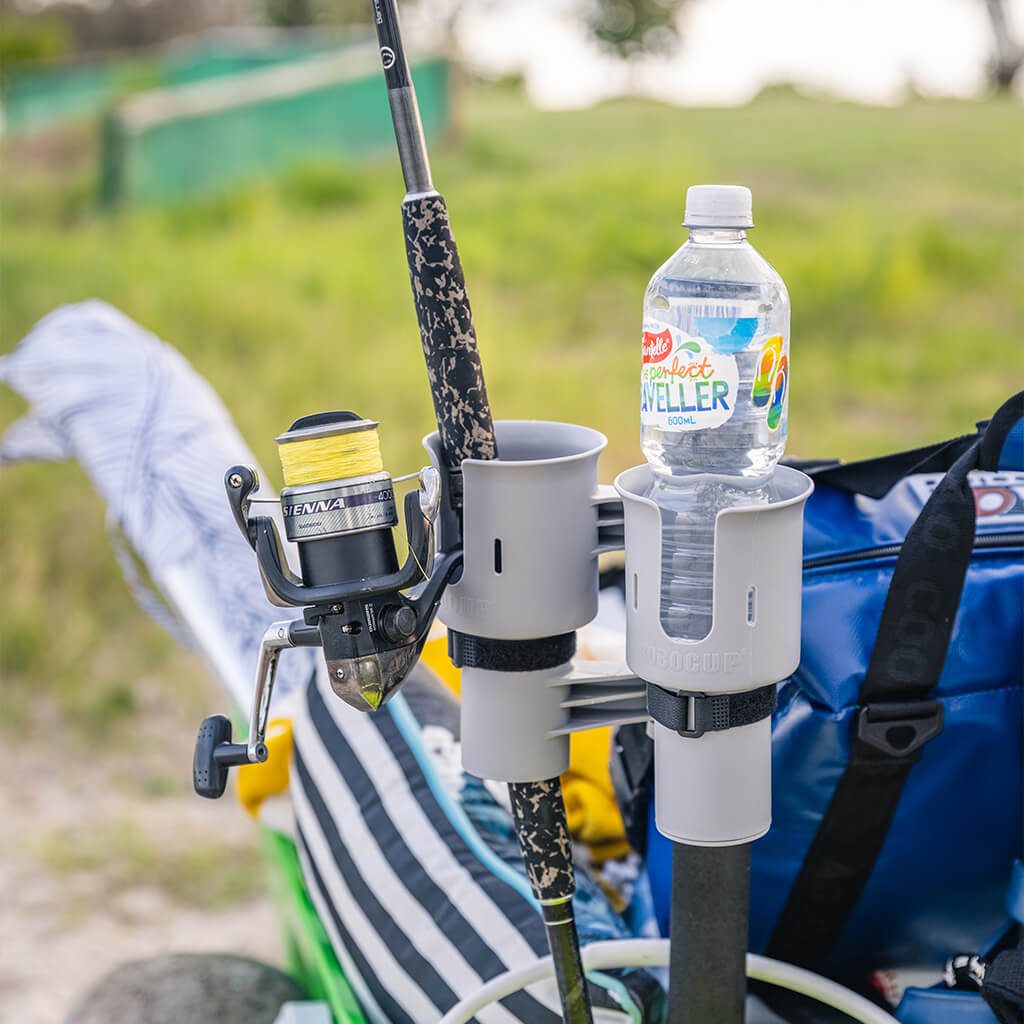 RoboCup® Cup Holder and Fishing Rod Holder - Beachwheels Australia